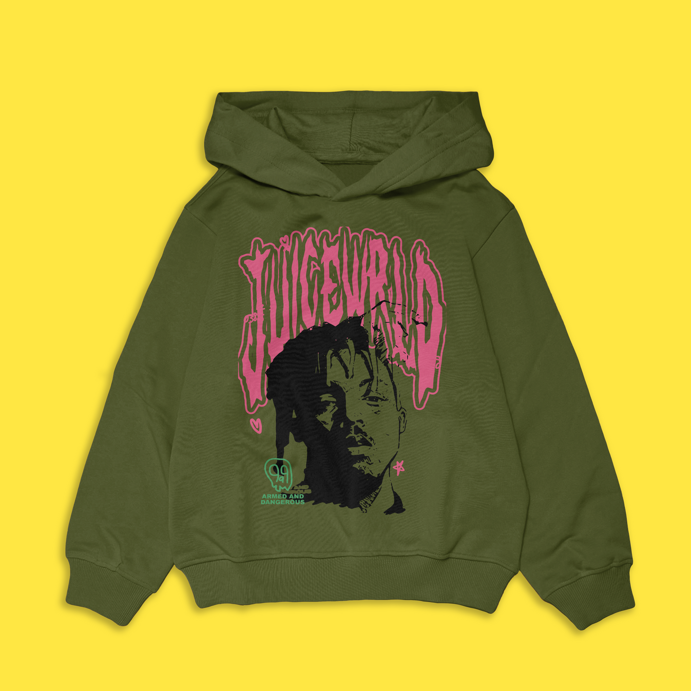Juice Wrld Oversized Hoodie – Match Stick Apparel