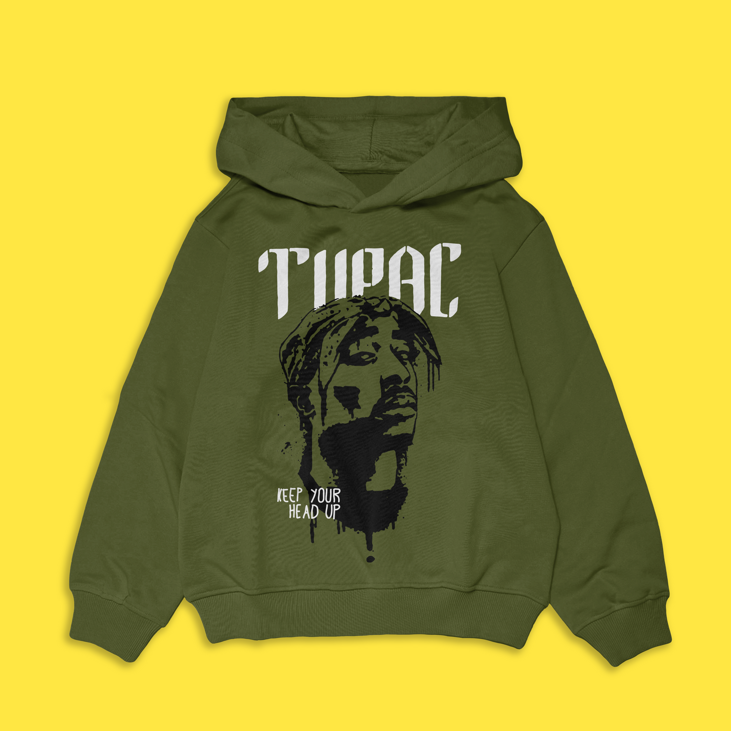 Tupac Oversized Hoodie – Match Stick Apparel