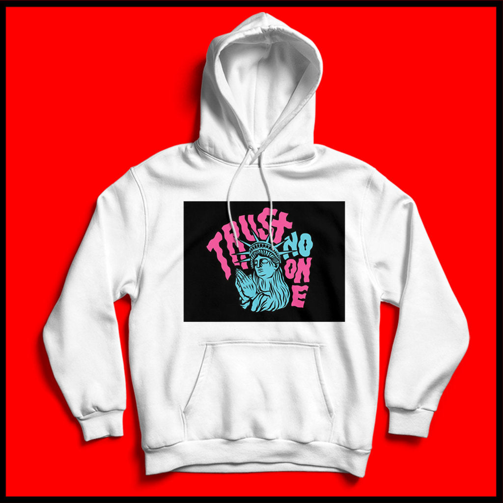 Trust No One Hoodie – Match Stick Apparel