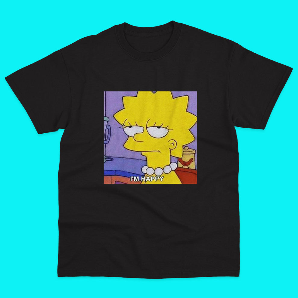 Lisa Simpson T-shirt – Match Stick Apparel